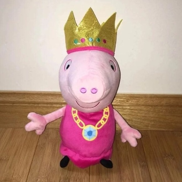 Peppa Pig | Toys | Pbs Talking Princess Peppa Pig Plush | Poshmark